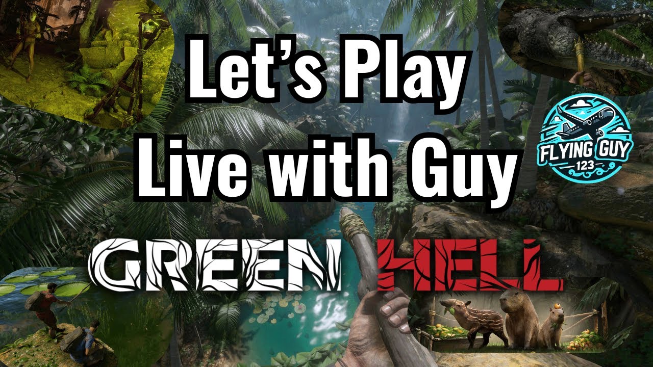 Let's Play | Live with Guy | Green Hell Day 3 - YouTube