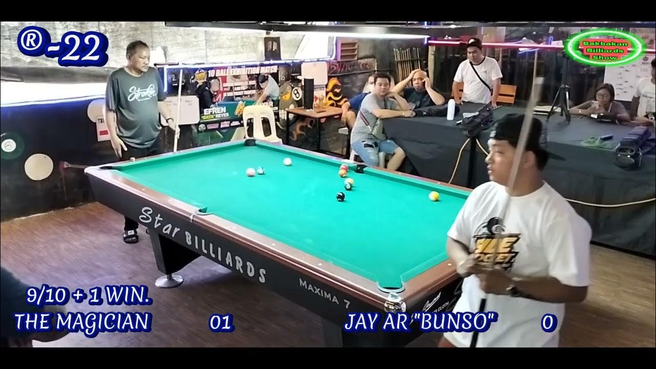 Full Video 📸 The Magician 💫 Efren "Bata" Reyes 🆚 Jay AR "Bunso" Cuayson @Side Pocket Tagaytay ...