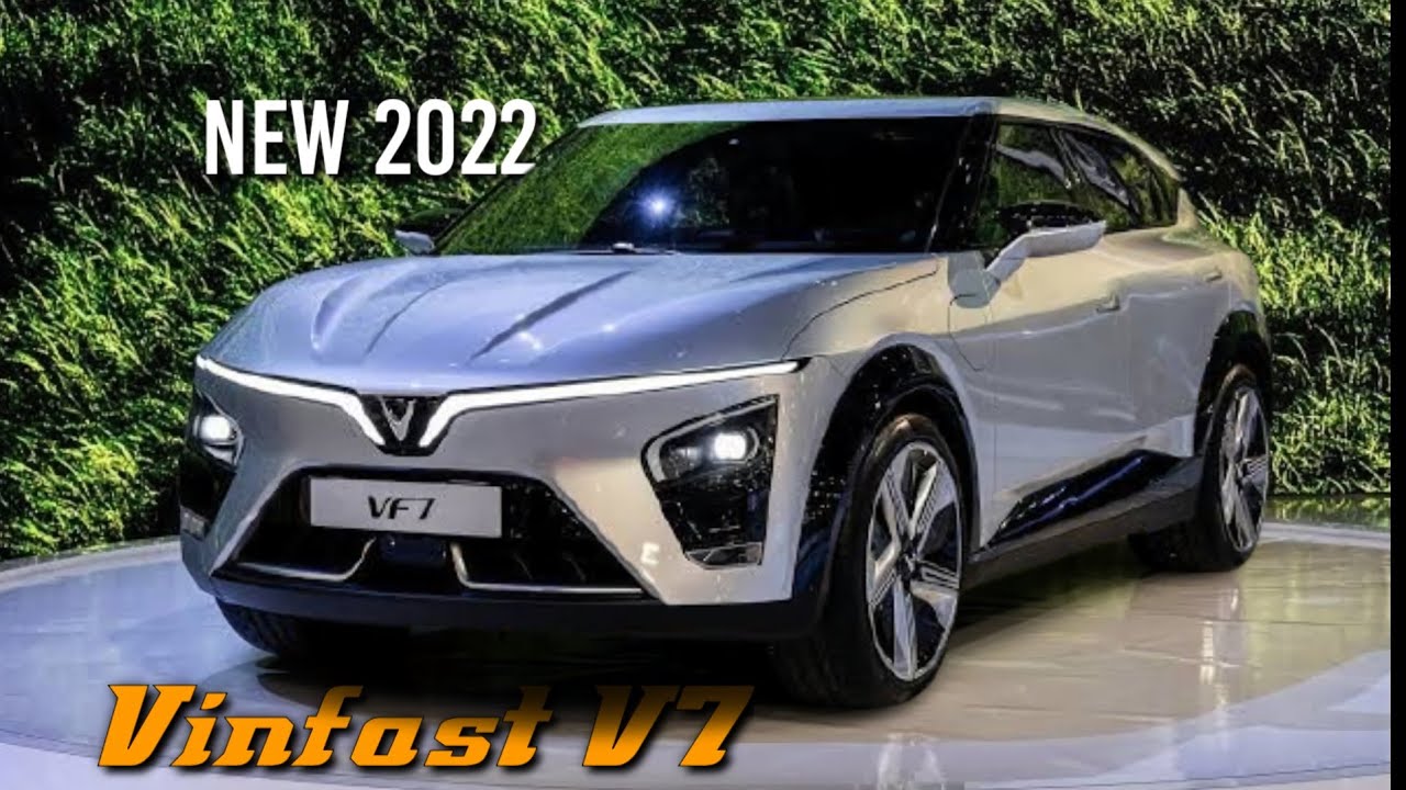 New 2022 VINFAST V7 _ Electric _Car _Launched _at _CES _2022 - YouTube