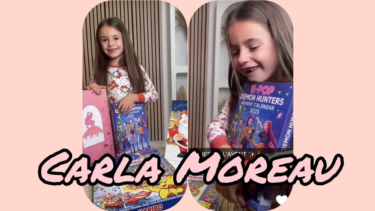 Carla Moreau, sa fille Ruby la plus heureuse des petites filles 🤣😇 ...
