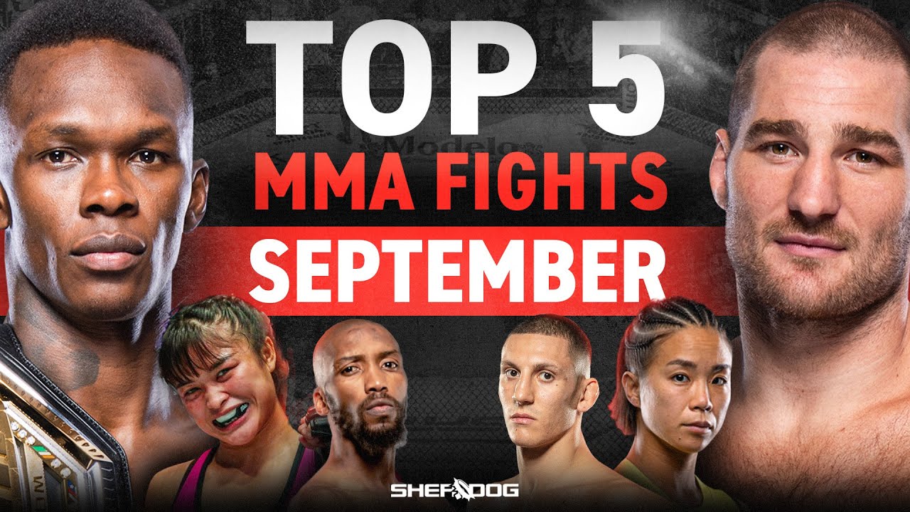 TOP 5 MMA Fights in September | UFC, PFL MMA and ONE Championship (The ...