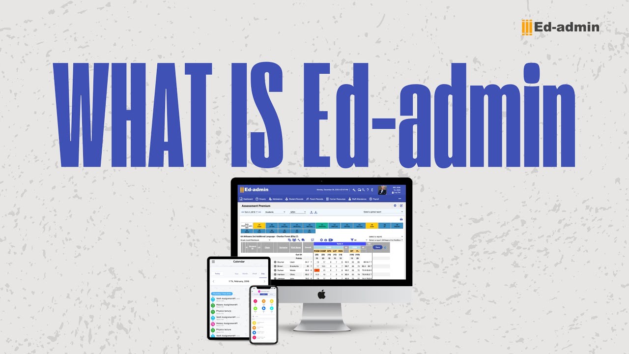 What is Ed-admin? - YouTube