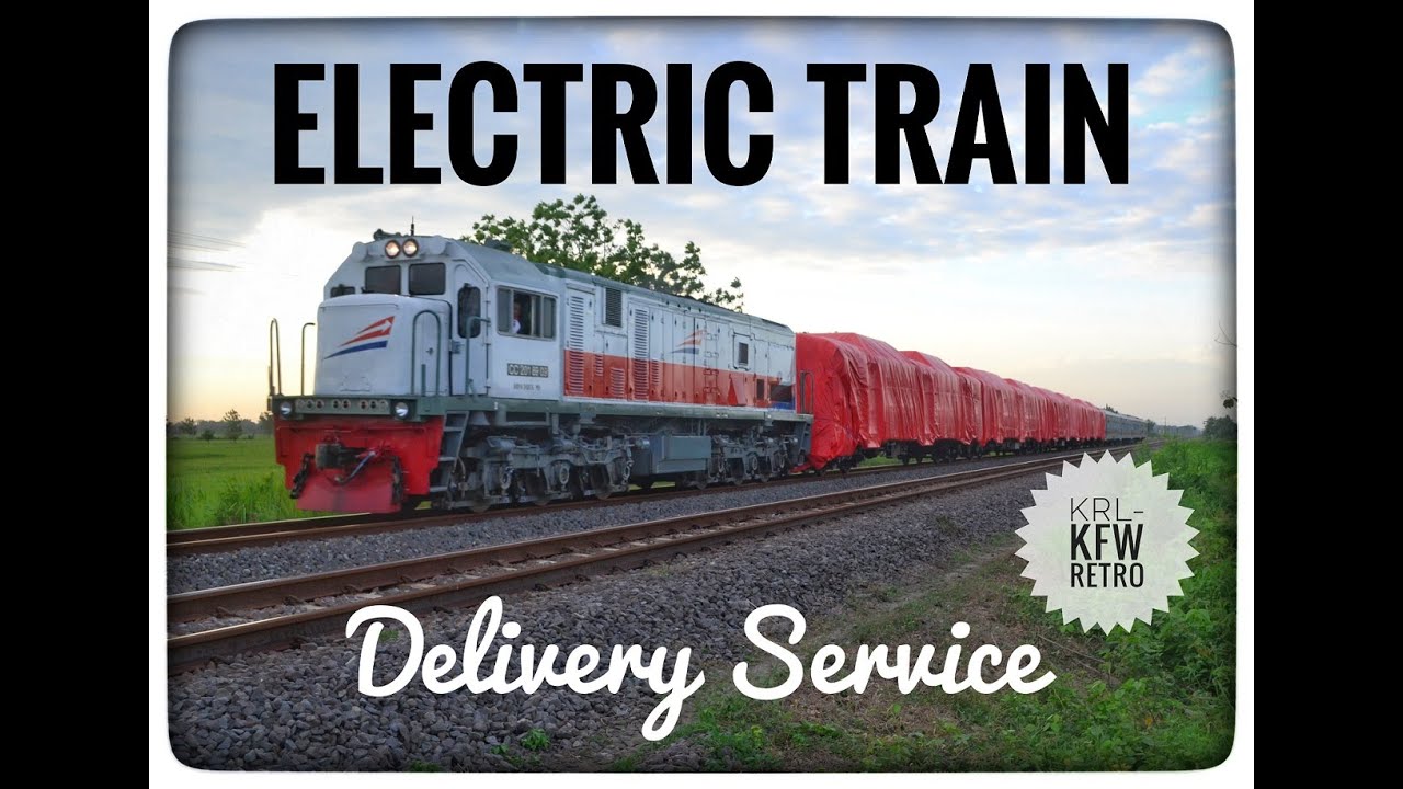 CC201 89 09 kirim KRL-KFW Retro || GE U18C Electric Train KFW Class ...