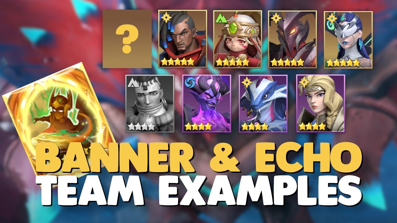 Banner, Nita Echo, Team Examples, Cloister farming in Infinite ...