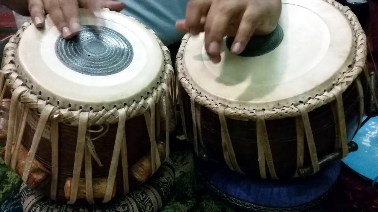 Bhajan Theka on Tabla (Part-1) | Keherwa Theka | Keherwa Taal | Tabla ...