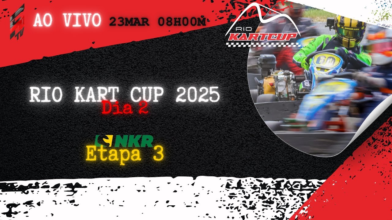 Rio Kart Cup 2025 - Etapa 3 do NKR - Dia 2 - Guaratinguetá - YouTube