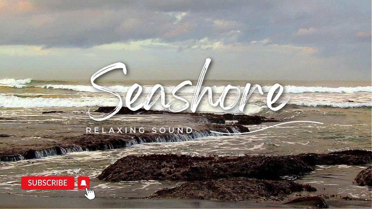 Morning View, Seashore, Relaxing sound of the waves - YouTube