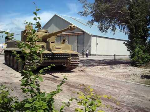 Tiger tank 131 - now appearing in "Fury" with Brad Pitt - YouTube