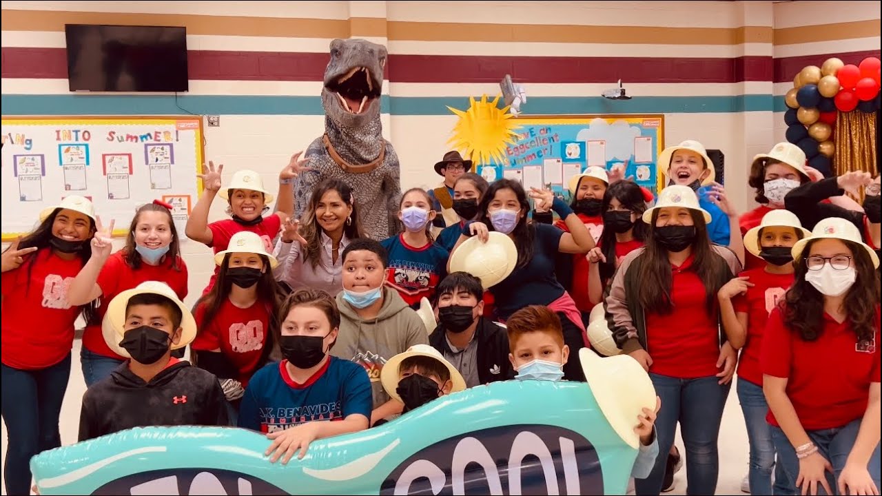 Thank you AX Benavides Elementary! - YouTube