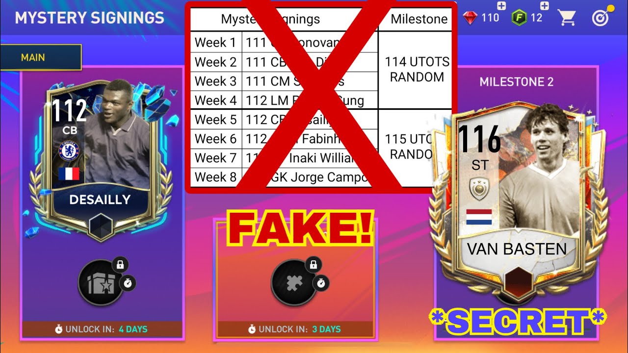 FAKE FIFA MOBILE LEAKS! SECRET TROPHY TITANS PLAYERS COMING IN FIFA ...