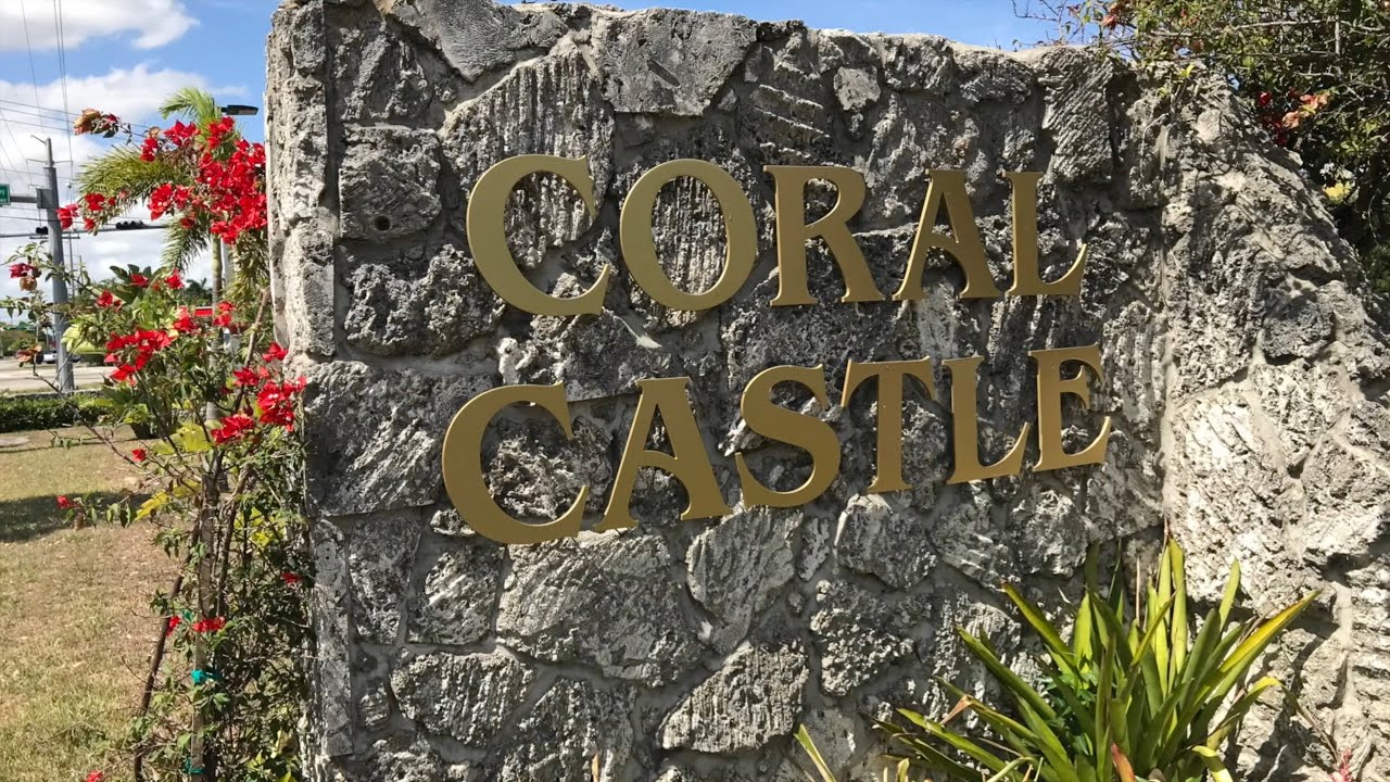A Visit To Coral Castle In Florida - YouTube
