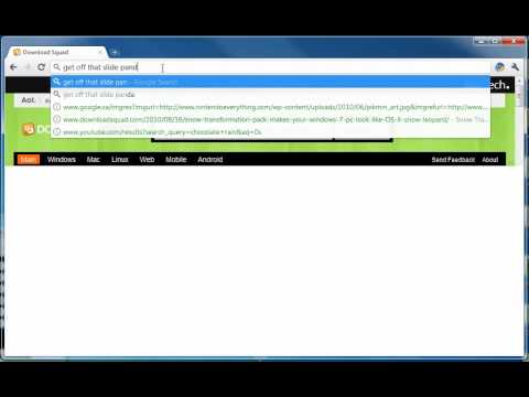 Google Instant integration in Google Chrome's Omnibar - YouTube