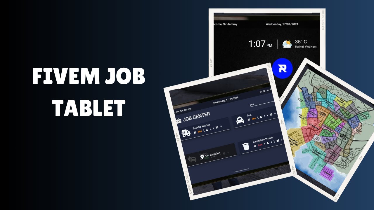 Revolutionize Your FiveM Roleplay with the FiveM Job Tablet! - YouTube