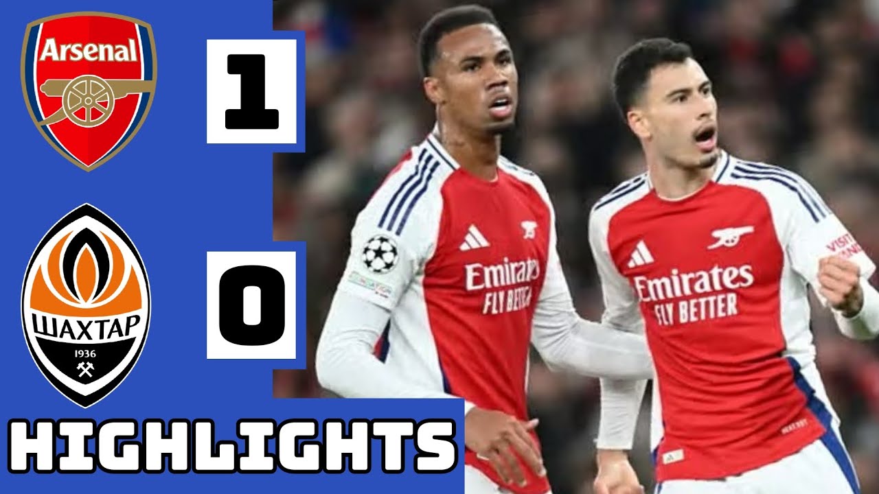 🔴 Arsenal vs Shakhtar Donetsk (1-0) Goal & Extended Highlights Penalty ...
