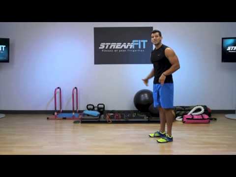The Lunge and Run Cardio Exercise - YouTube