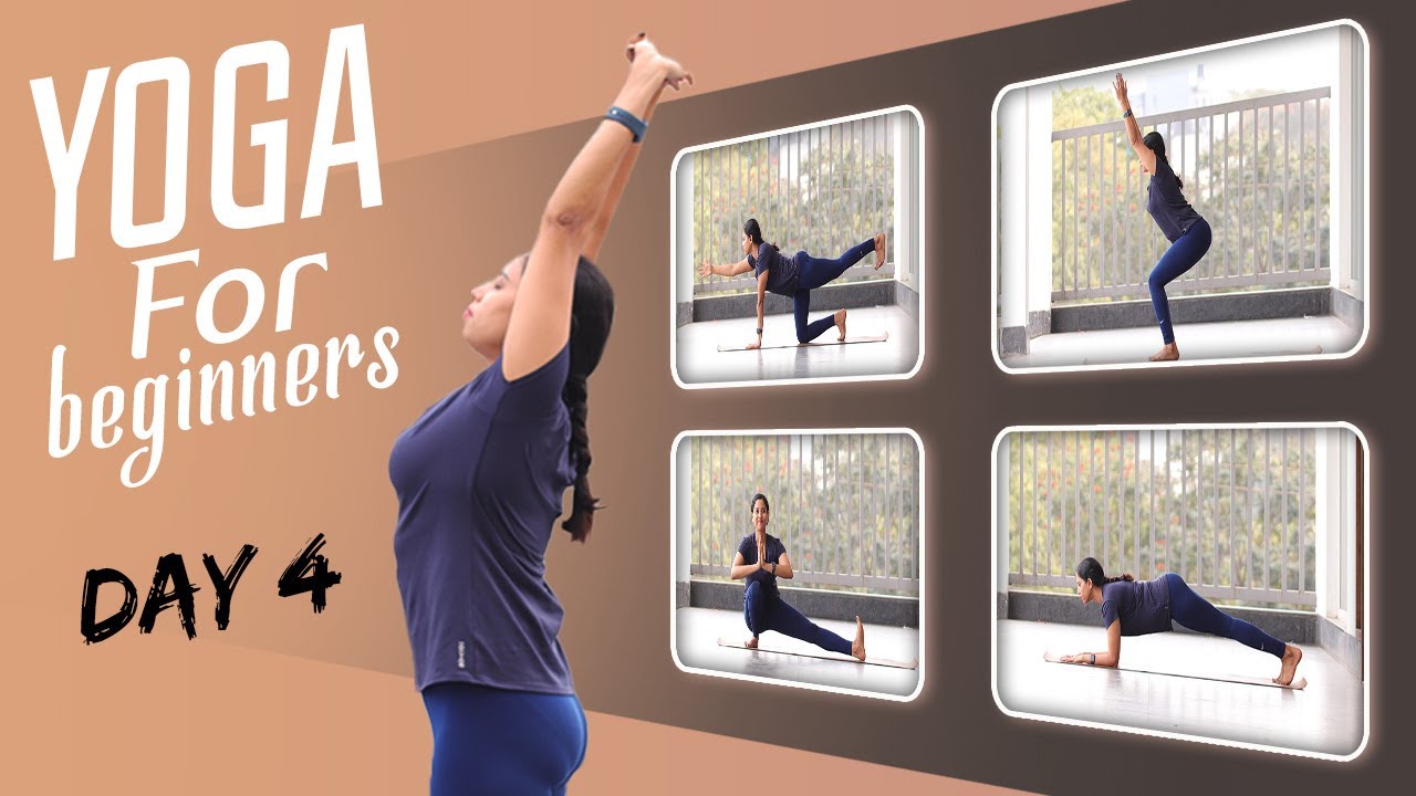 Day 4 of 10 days Daily Yoga Class for Beginners (Follow Along) | 2024 ...