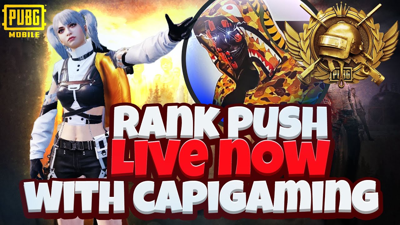 Pubg Mobile Rank Push with Capi Gaming & testing 6 fingers #pubgmobile ...