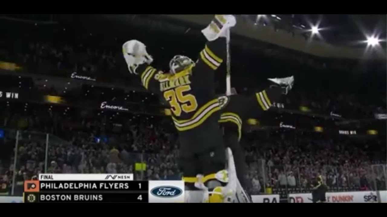 Linus Ullmark gets his hug back for the first time in a while with ...