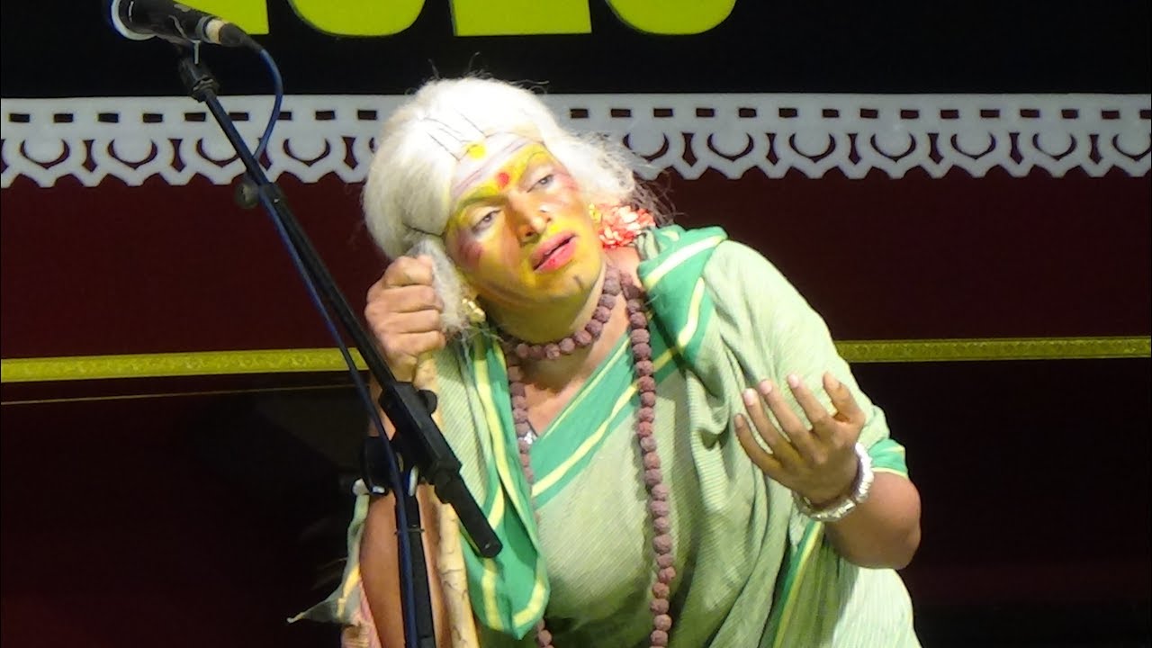 Yakshagana -- Shabari Moksha - 1 - Prashanth Shetty Nellyadi as Shabari ...