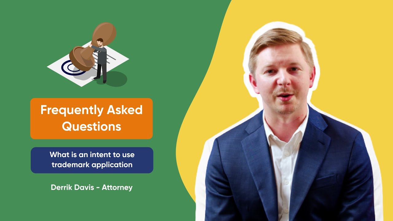 Frequently Asked Questions | How Do Intent to Use Trademark Applications Work? - YouTube