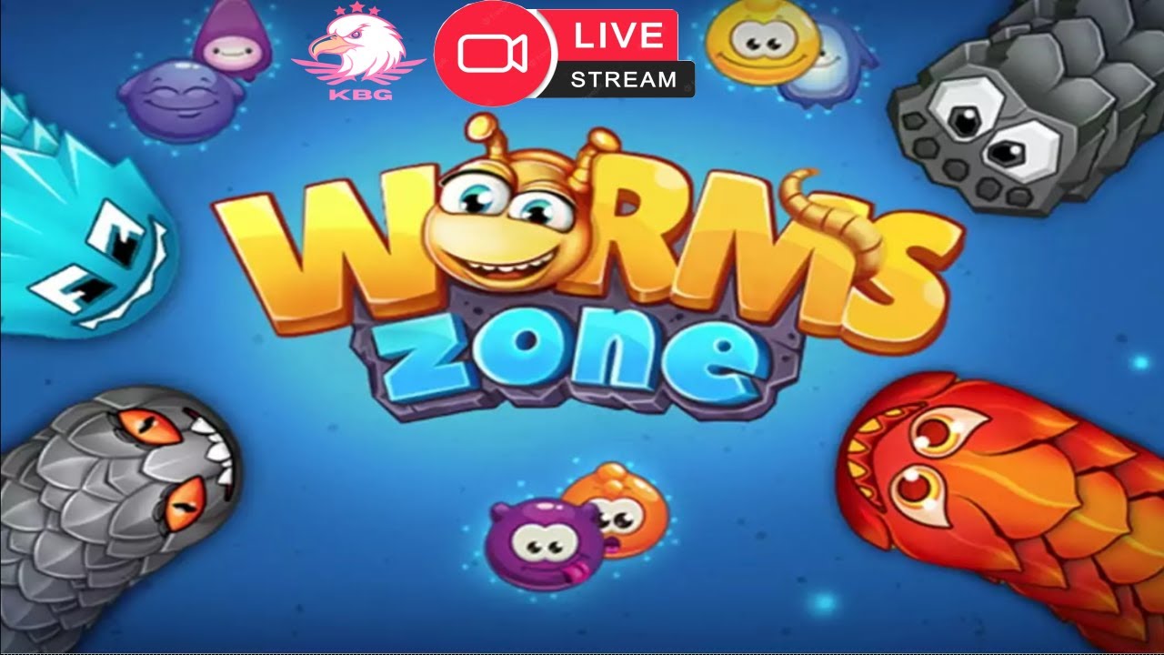 WormsZone.io Live Stream 🎯 1,650,000+ Score Epic Worms Zone io Best Gameplay 🎯KALPIT BORKAR ...