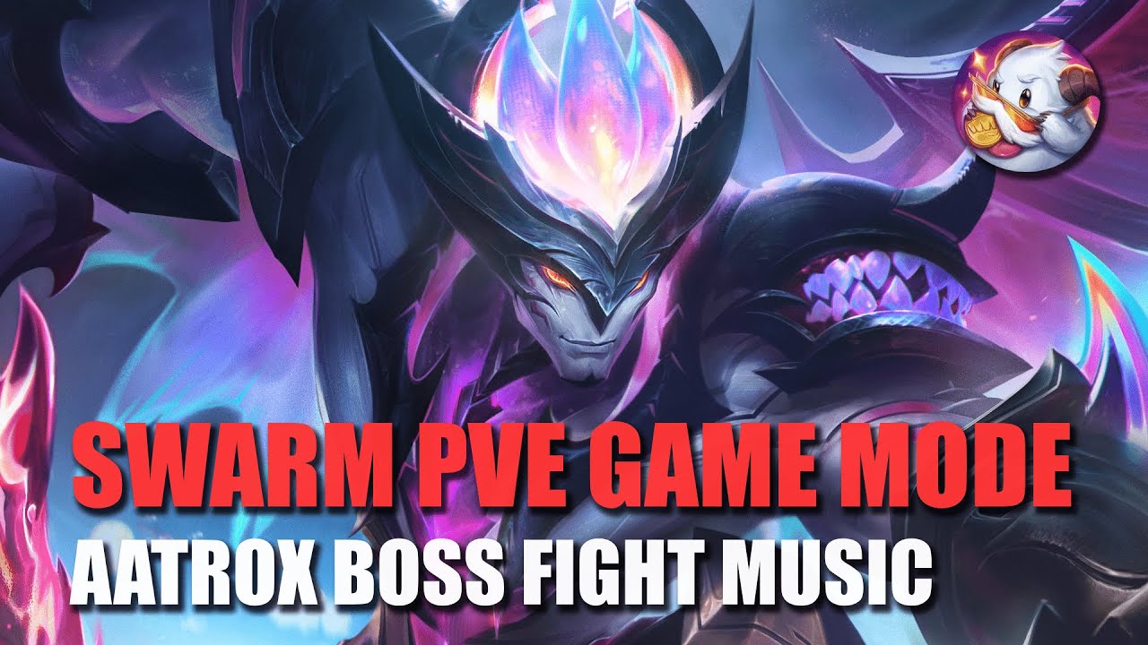 Swarm PvE Game Mode OST | Aatrox Boss Fight Music - YouTube