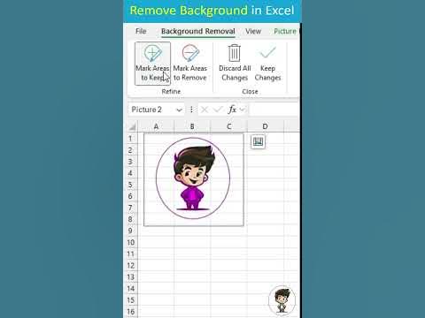 Remove Image Background in Excel#exceltutorial#excel#exceltips#shorts - YouTube