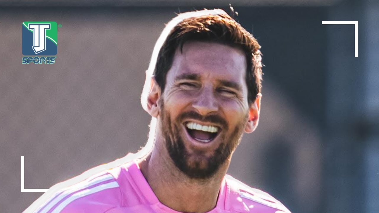 Lionel Messi ENJOYS Inter Miami's FINAL training session before the ...