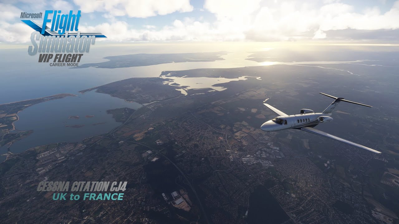 MSFS 2024 Career Mode: Cessna Citation CJ4 Charter VIP from UK to ...