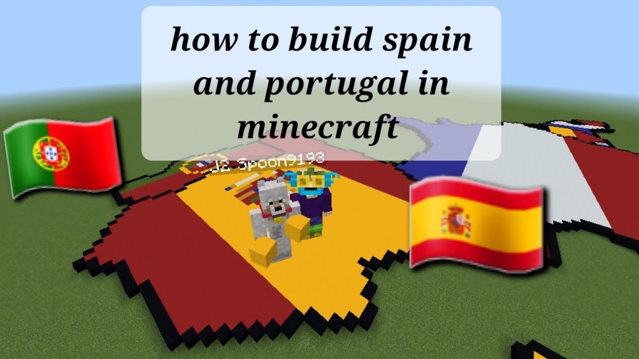 how to build a small scale world map in minecraft part 3 - YouTube