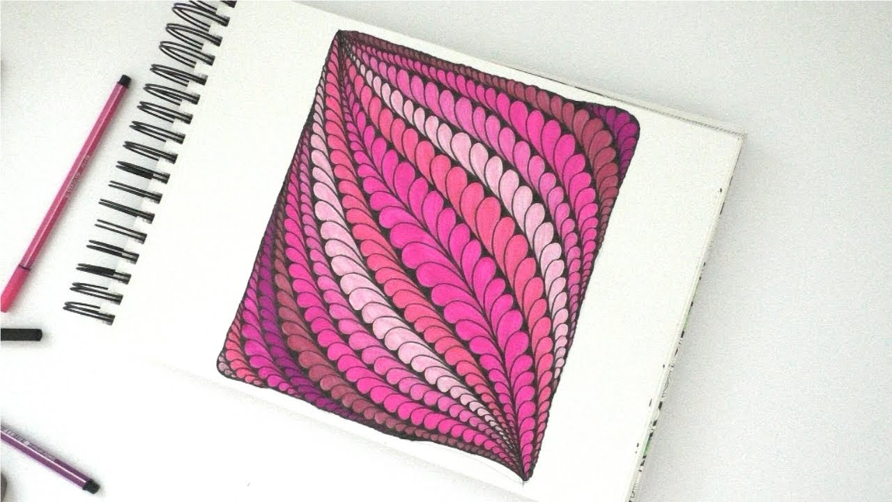 Colorful zentangle patterns || Zentangle art || Zentangle || Doodle art ...