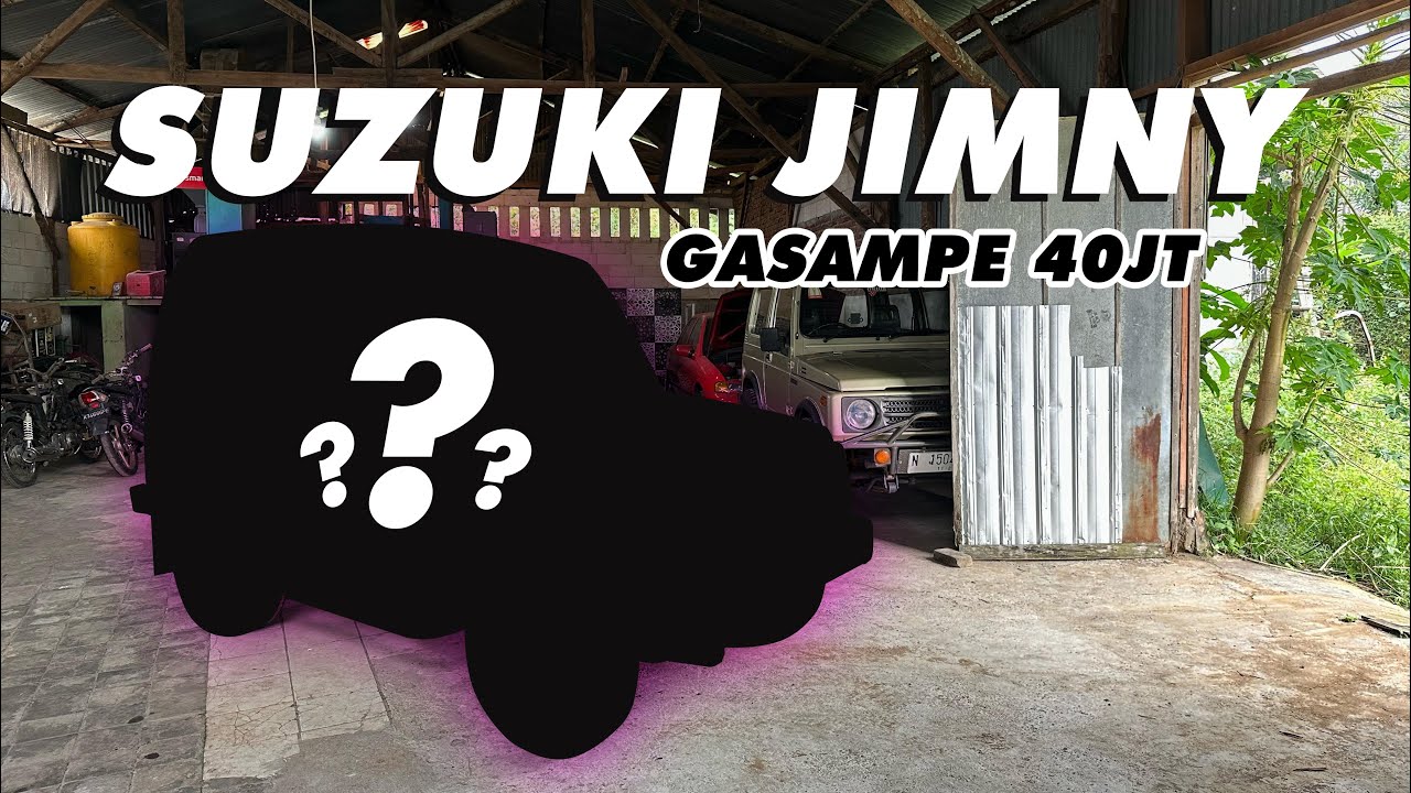 SUZUKI JIMNY TAHUN 88 | FULL RESTORASI | GASAMPE 40JT | GALASEM GARAGE ...