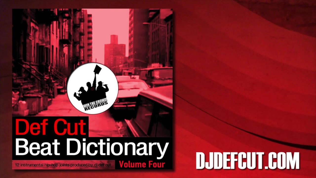 Def Cut - The one and only - Beat Dictionary Vol. 4 - YouTube