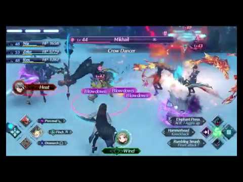 Xenoblade Chronicles 2 Akhos, Mikhail, Patroka Boss Fight (ch6) - YouTube