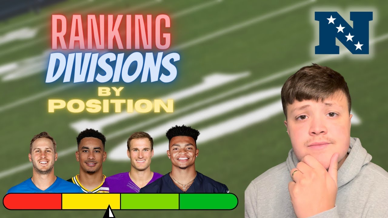 Ranking NFL Divisions By Position! ( NFC ) - YouTube