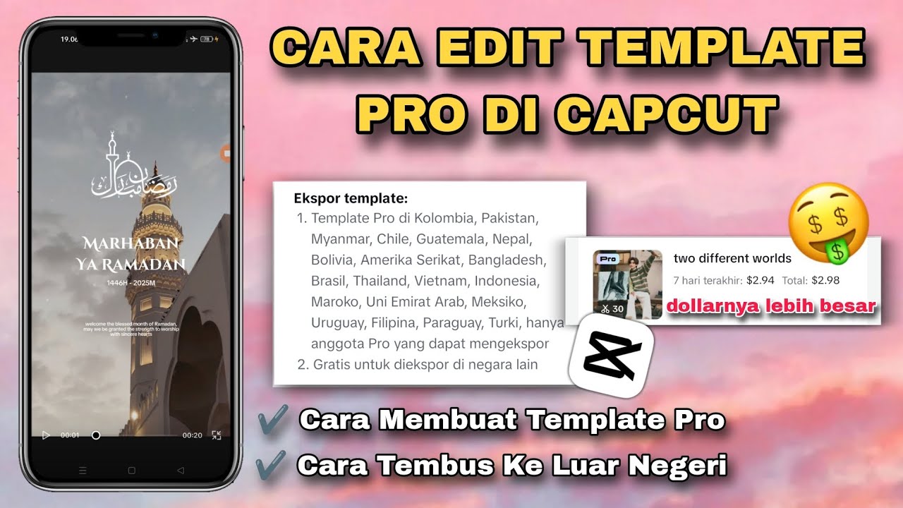 Cara Edit Template Pro Di CAPCUT 2025 - YouTube