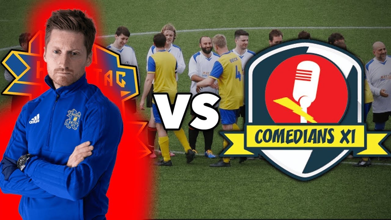 SEB GOAL vs COMEDIANS XI - (3-0) - HASHTAG UNITED GOALS - YouTube