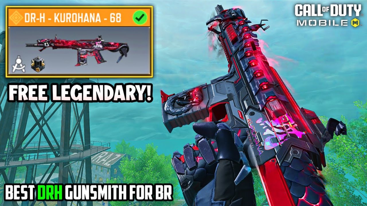 Let’s try the Free Legendary DRH KUROHANA 68 (Best DRH gunsmith For BR ...