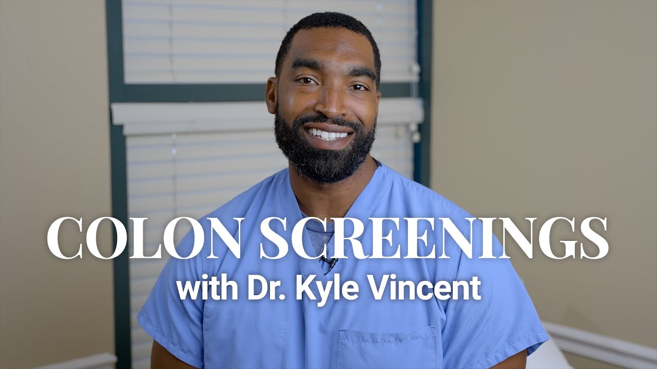 Annual Colon Screenings | Dr. Kyle Vincent - YouTube
