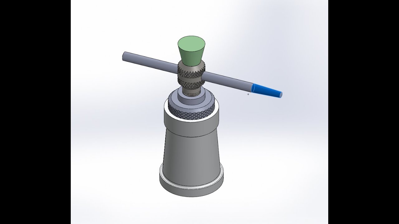 screw jack assembly solidworks - YouTube
