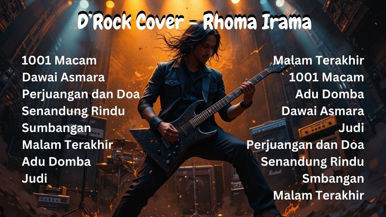 D'Rock Cover - Kumpulan Lagu Rhoma Irama - YouTube