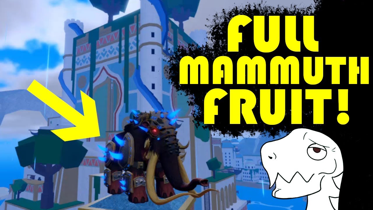 MAMMUT FRUIT! WIE OP KANN EINE FRUIT SEIN? Roblox -Blox Fruits [Deutsch ...