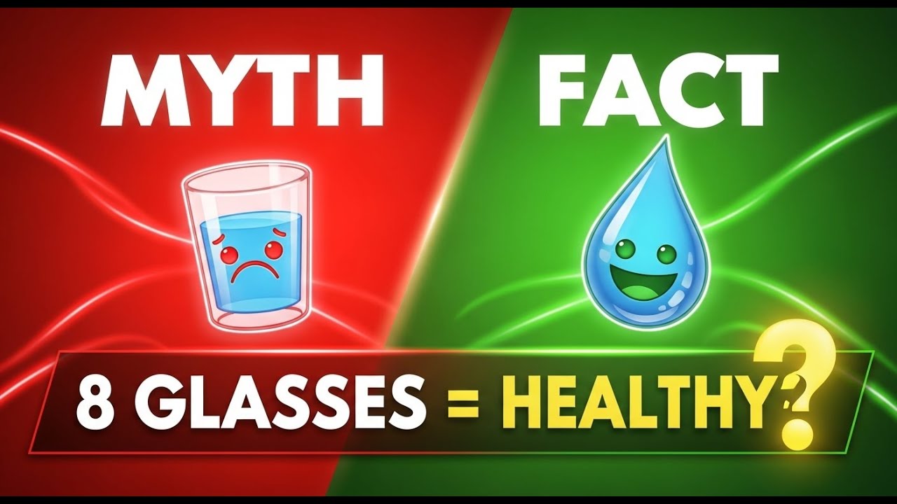 Myth or Fact: Do You Really Need 8 Glasses of Water a Day? - YouTube