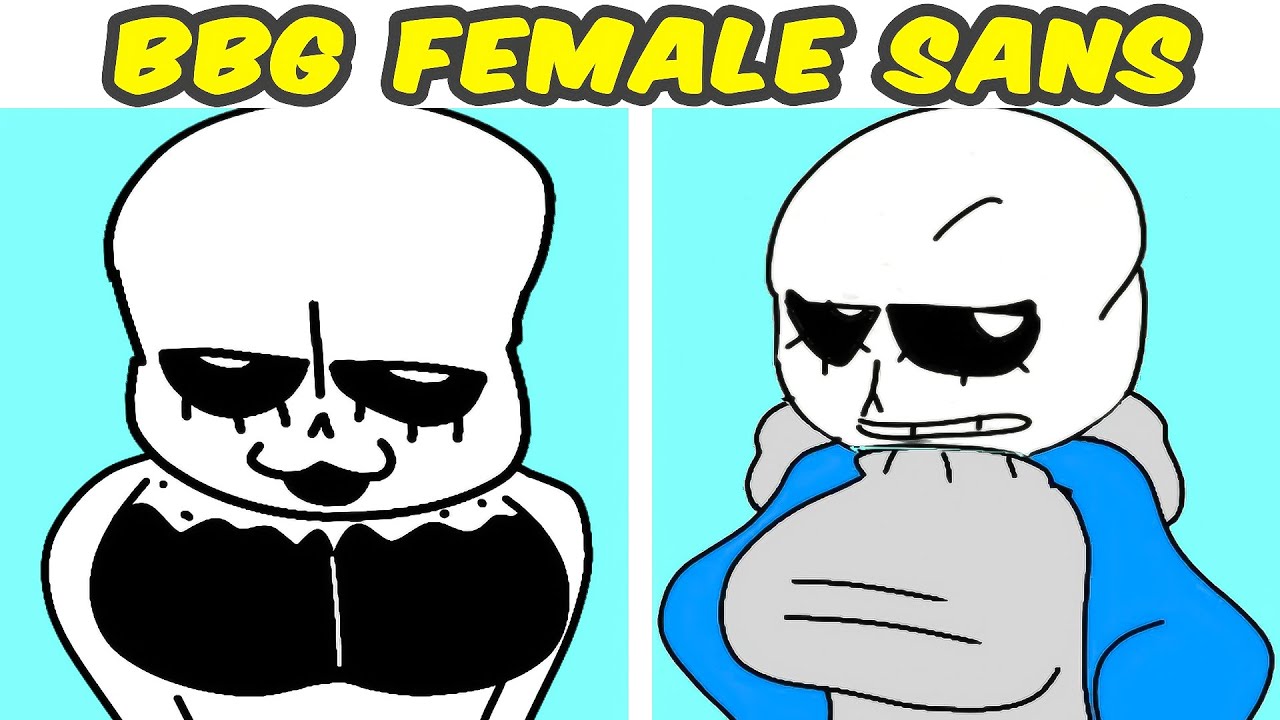 Friday Night Funkin' VS Flipa Clip Female Sans - BBG Cover (FNF MOD ...