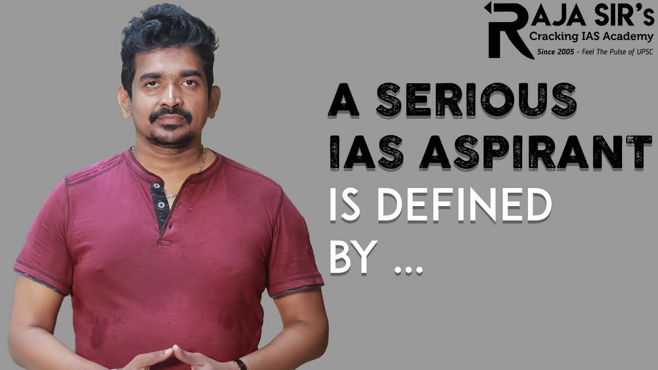 SERIOUSLY AN IAS ASPIRANT - HAVE THIS | UPSC CIVIL SERVICES EXAM | Raja ...