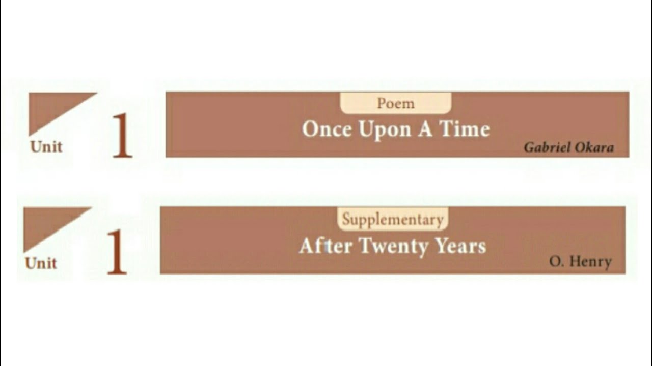 11th standard English EC Loyola Guide/Unit - 1/Poem , Supplementary ...