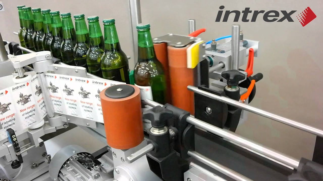 INTREX SET 1101 plus - etykietowanie butelek i produktów cylindrycznych ...