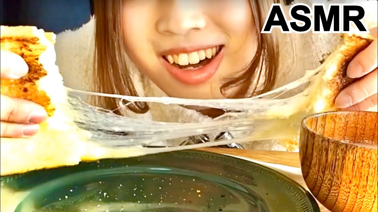 ASMR CHEESE SANDWICH & SOUP | NO TALKING - YouTube