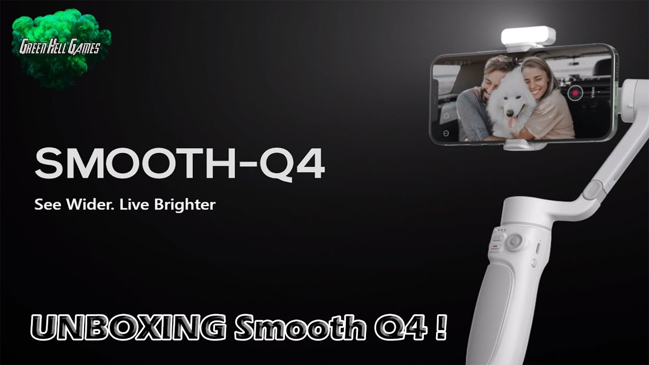 Unboxing Zhiyun Smooth Q4 COMBO - Básico e Direto ao Ponto. - YouTube