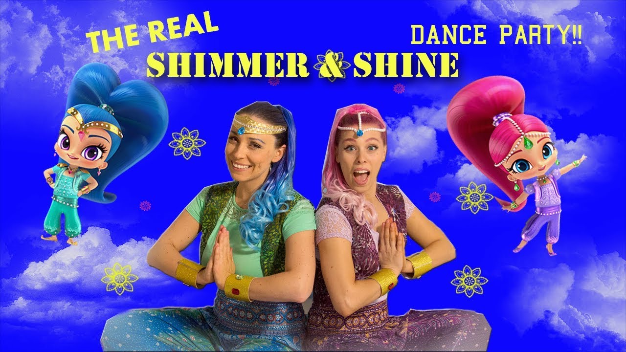 Real Life SHIMMER AND SHINE Dance Party! | SamLandTV - YouTube